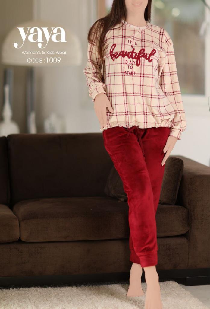 بيجامة شتوي من يايا 1009 | Pyjamty - Pyjamty