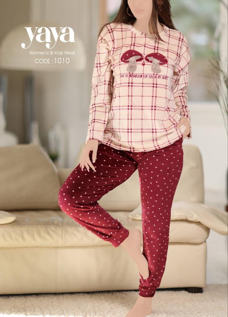 بيجامة شتوي من يايا 1010 | Pyjamty - Pyjamty